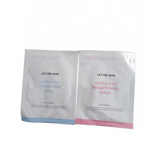 Bath & Body | Let Me Skin Ultra H2o Hydrating Brightening Mask Duo ...